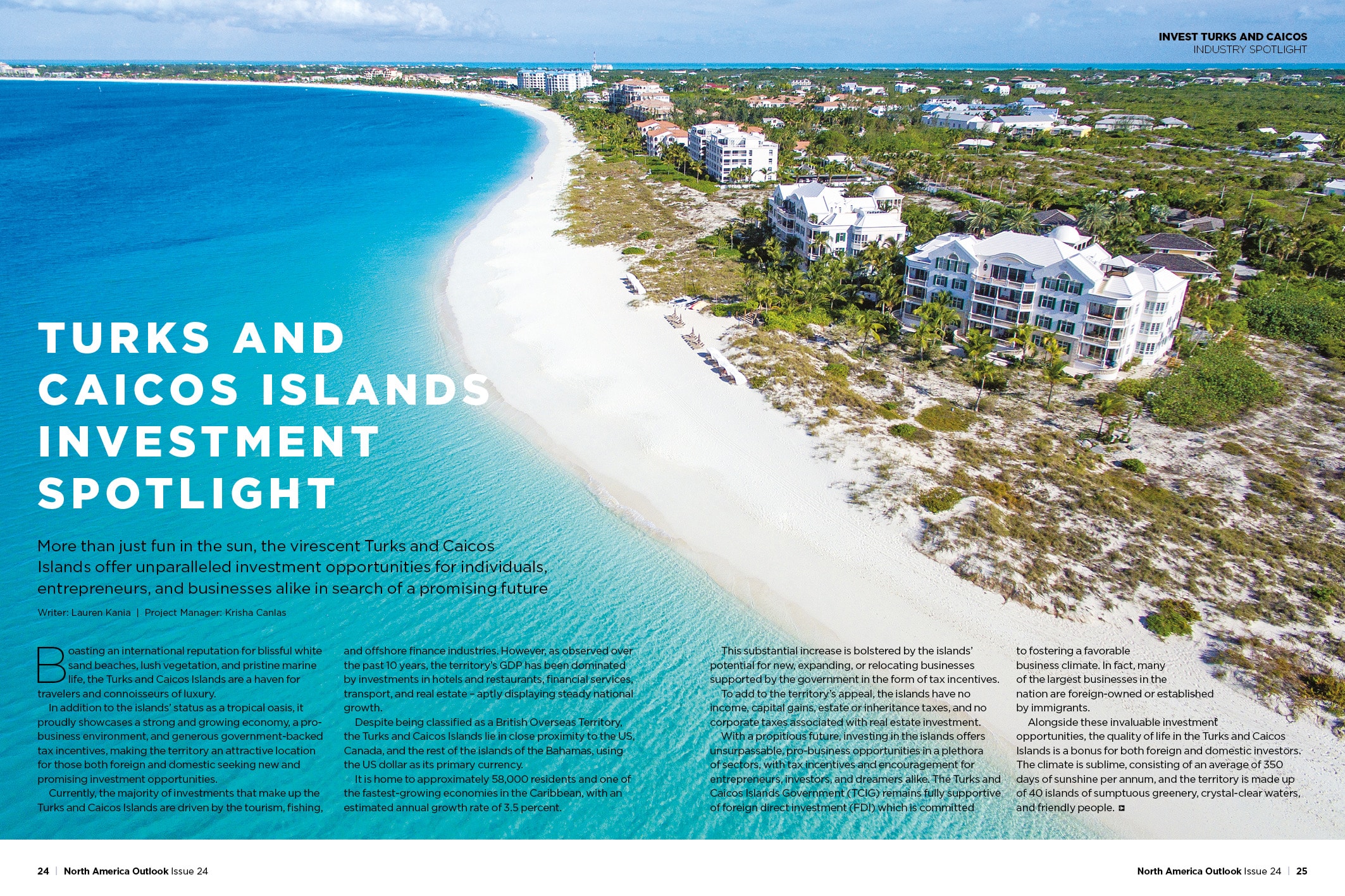 Business View Caribbean Magazine - Invest Turks and Caicos